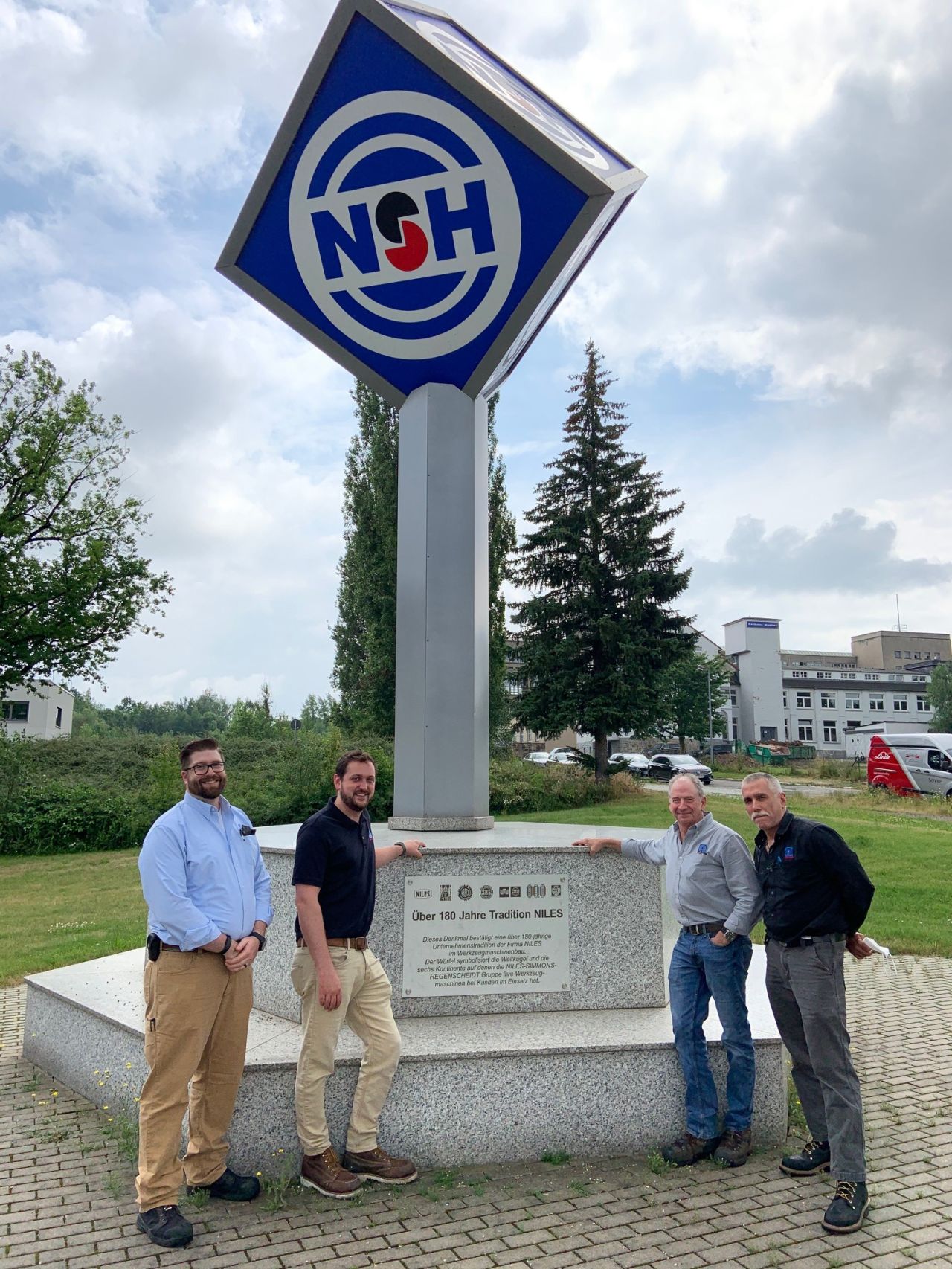 Visit of our american colleagues in Chemnitz - NILES-SIMMONS
