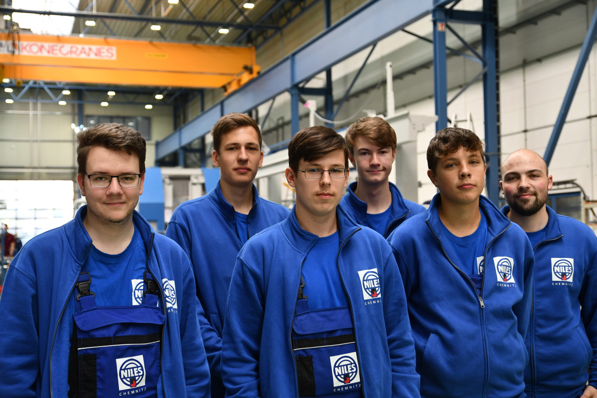 Welcome aboard! We welcome our new apprentices - NILES-SIMMONS